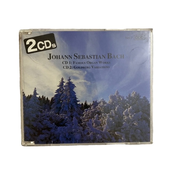 Other | Johann Sebastian Bach 2 Cds Famous Organ Work Goldberg ...